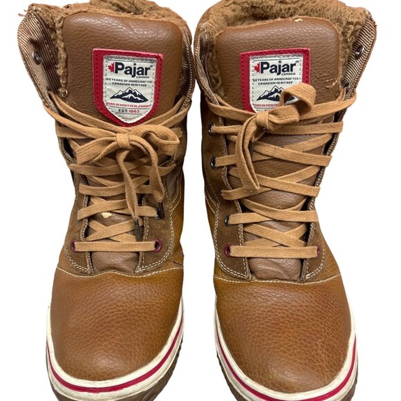 Pajar | Shoes | Pajar Waterproof Leather Textile Boots Size 4 Brown ...